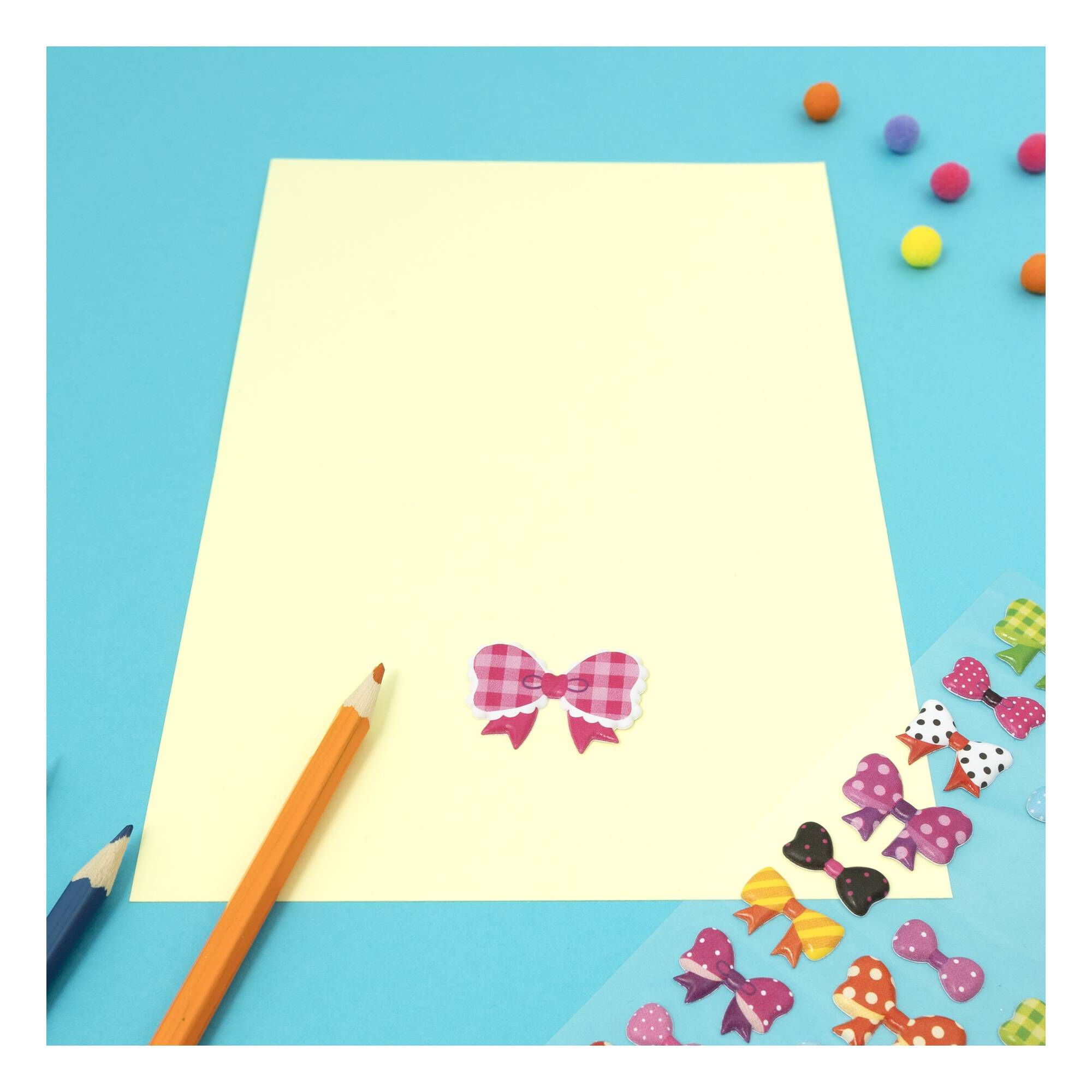 Ribbon Bow Puffy Stickers | Hobbycraft