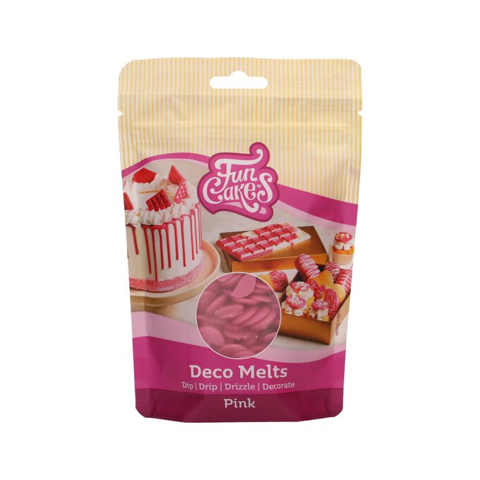 Funcakes Pink Deco Melts 250g | Hobbycraft