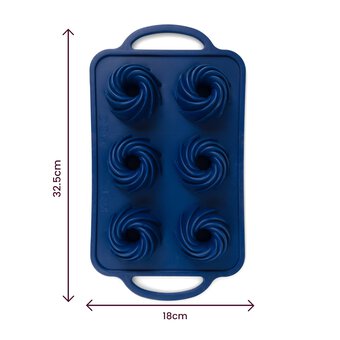 Whisk Mini Fluted Wireframed Silicone Bakeware | Hobbycraft