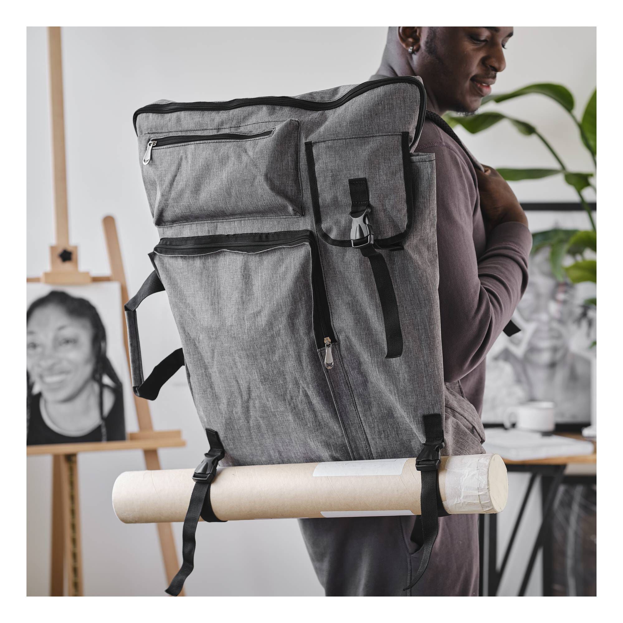 Shore & Marsh Large Art Portfolio Backpack | Hobbycraft