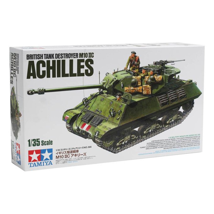 Tamiya British M10 11C Achilles Tank Model Kit 1:35 | Hobbycraft