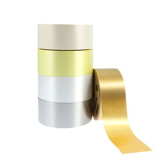 Gold Poly Ribbon 5cm x 91m | Hobbycraft