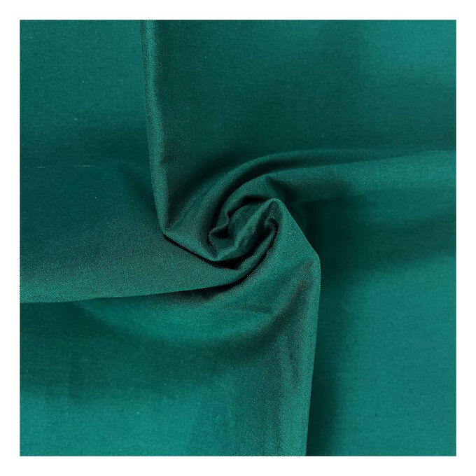 Jade Organic Premium Cotton Fabric by the Metre | Hobbycraft