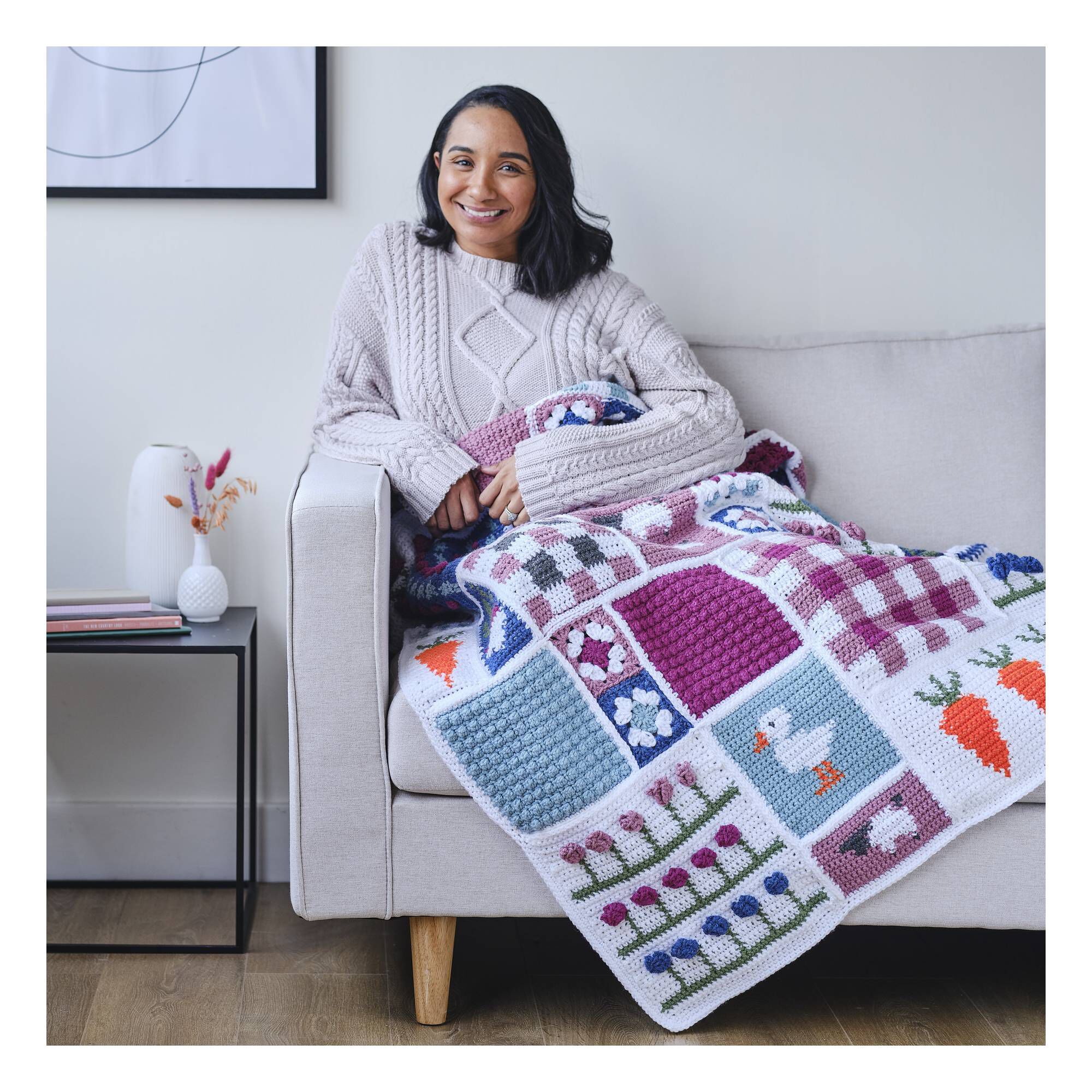 Knitcraft Country Cottage Blanket CAL Bundle | Hobbycraft