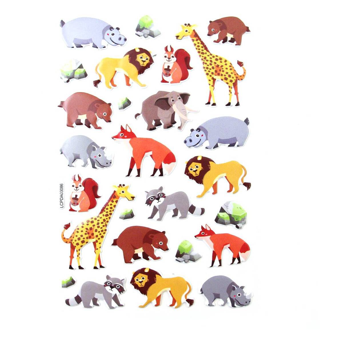 Into The Wild Puffy Stickers | Hobbycraft