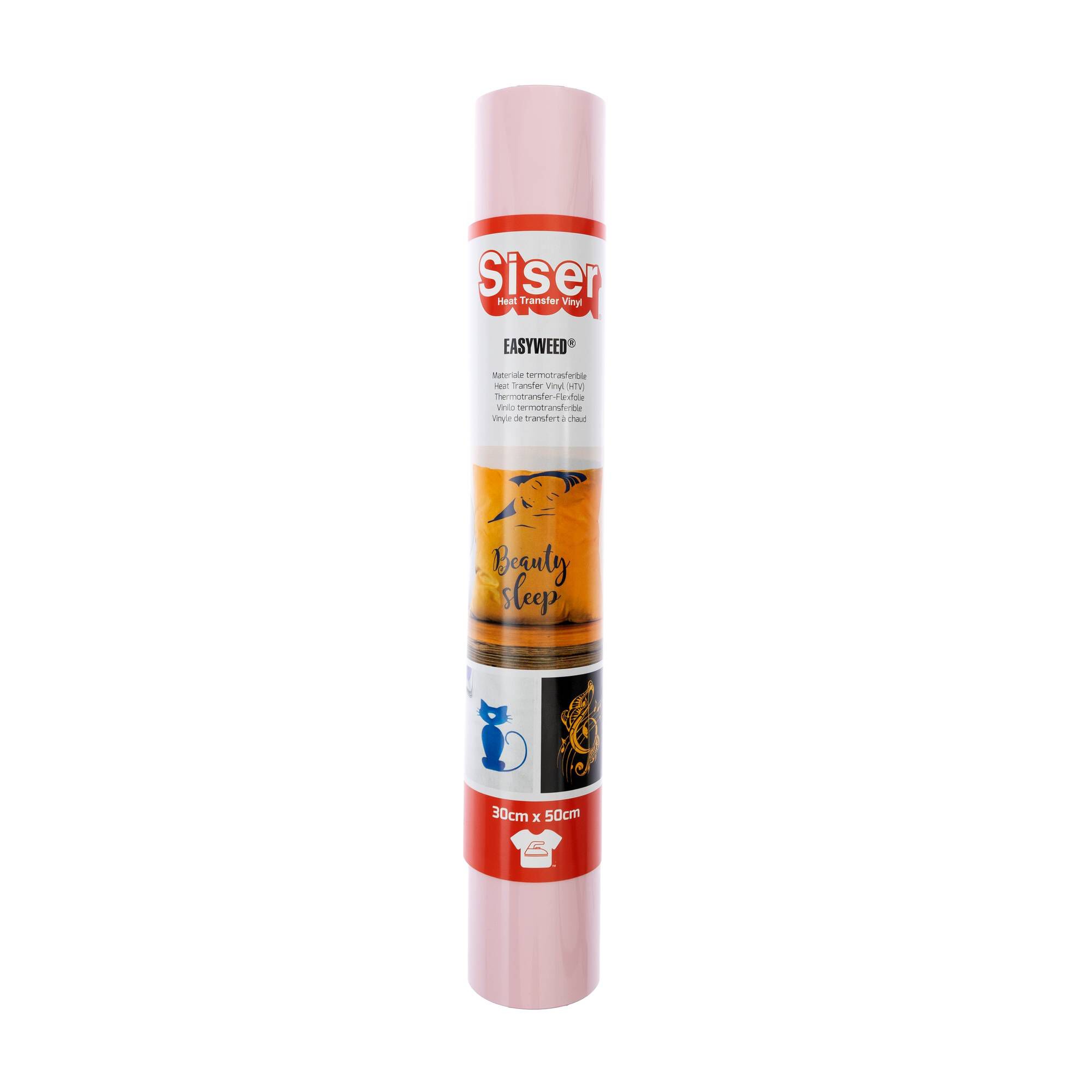 Siser Light Pink Easyweed Heat Transfer Vinyl 30cm x 50cm | Hobbycraft