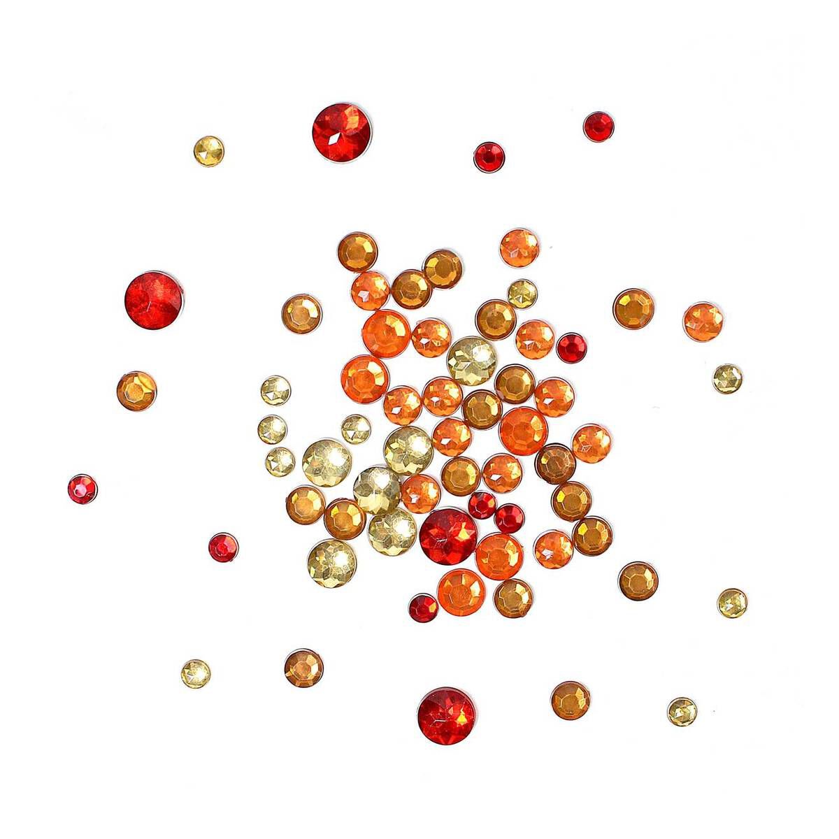 Gold and Copper Assorted Round Gems 90g | Hobbycraft