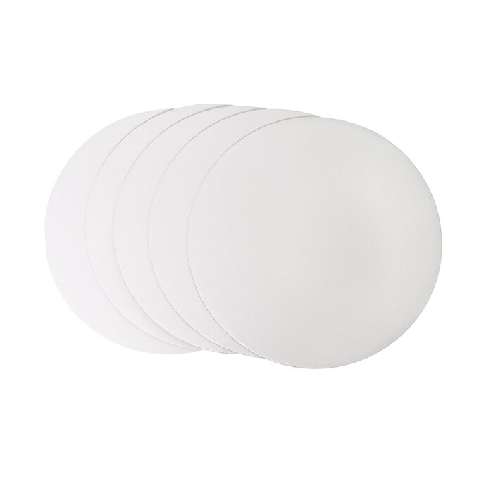 White Round Cake Boards 10 Inches 5 Pack | Hobbycraft