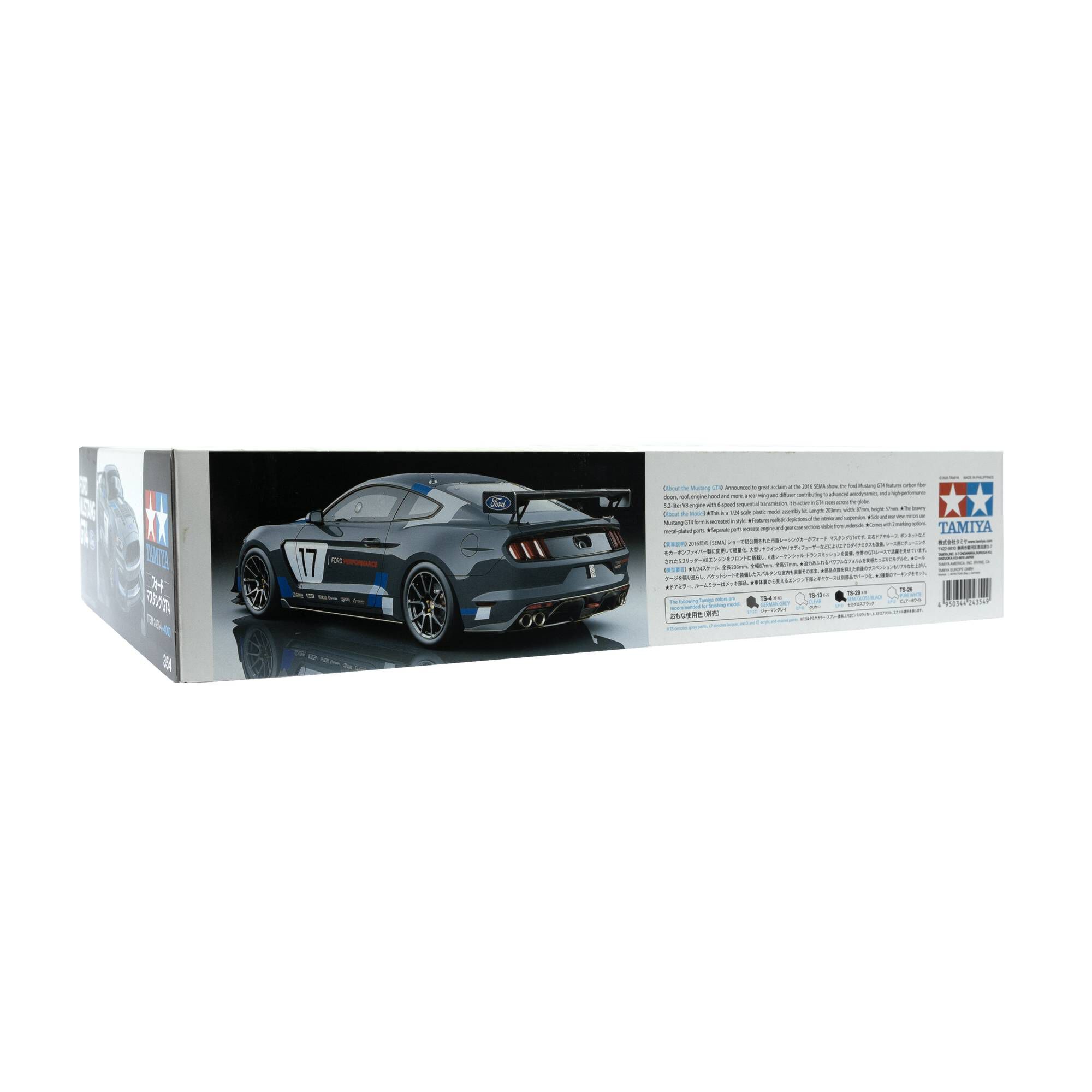 Tamiya Ford Mustang GT4 Model Kit 1:24 | Hobbycraft