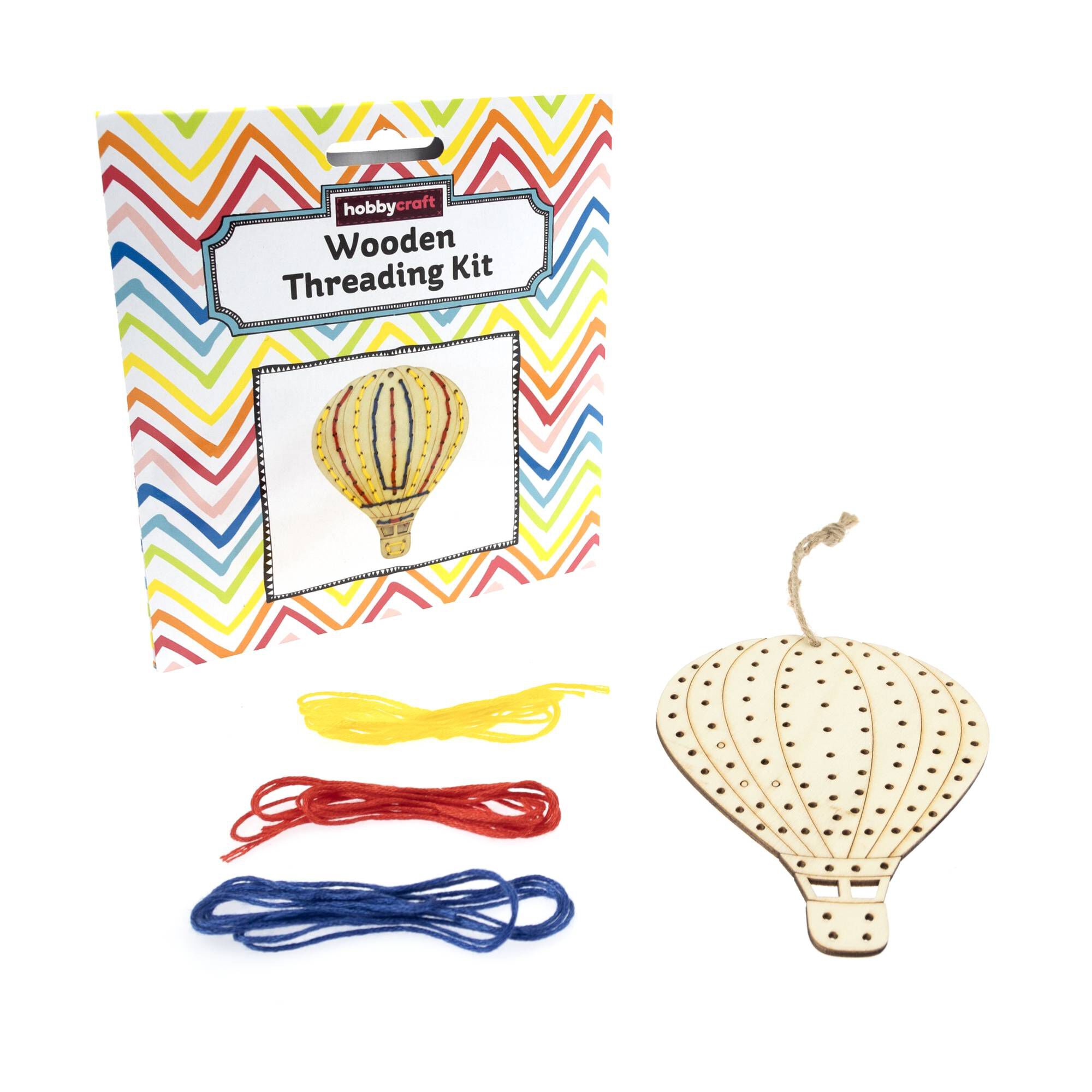 Hot Air Balloon Wooden Threading Kit | Hobbycraft