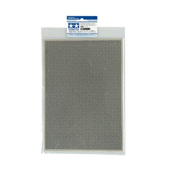 Tamiya Grey Brickwork Diorama Sheet A4 | Hobbycraft