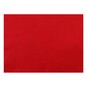 Red Polyester Felt Sheet A4 | Hobbycraft