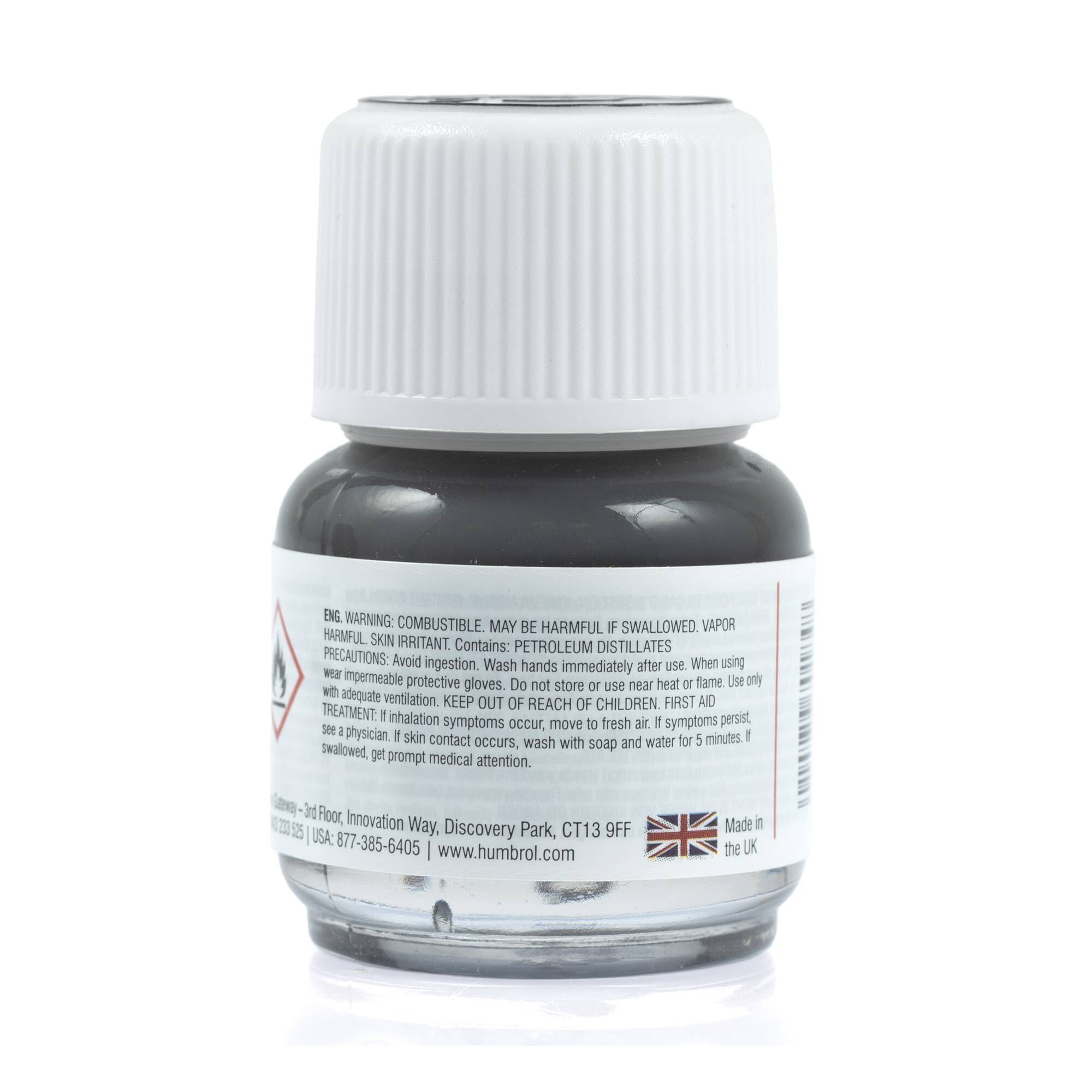 Humbrol Dark Grey Wash Enamel 28ml | Hobbycraft