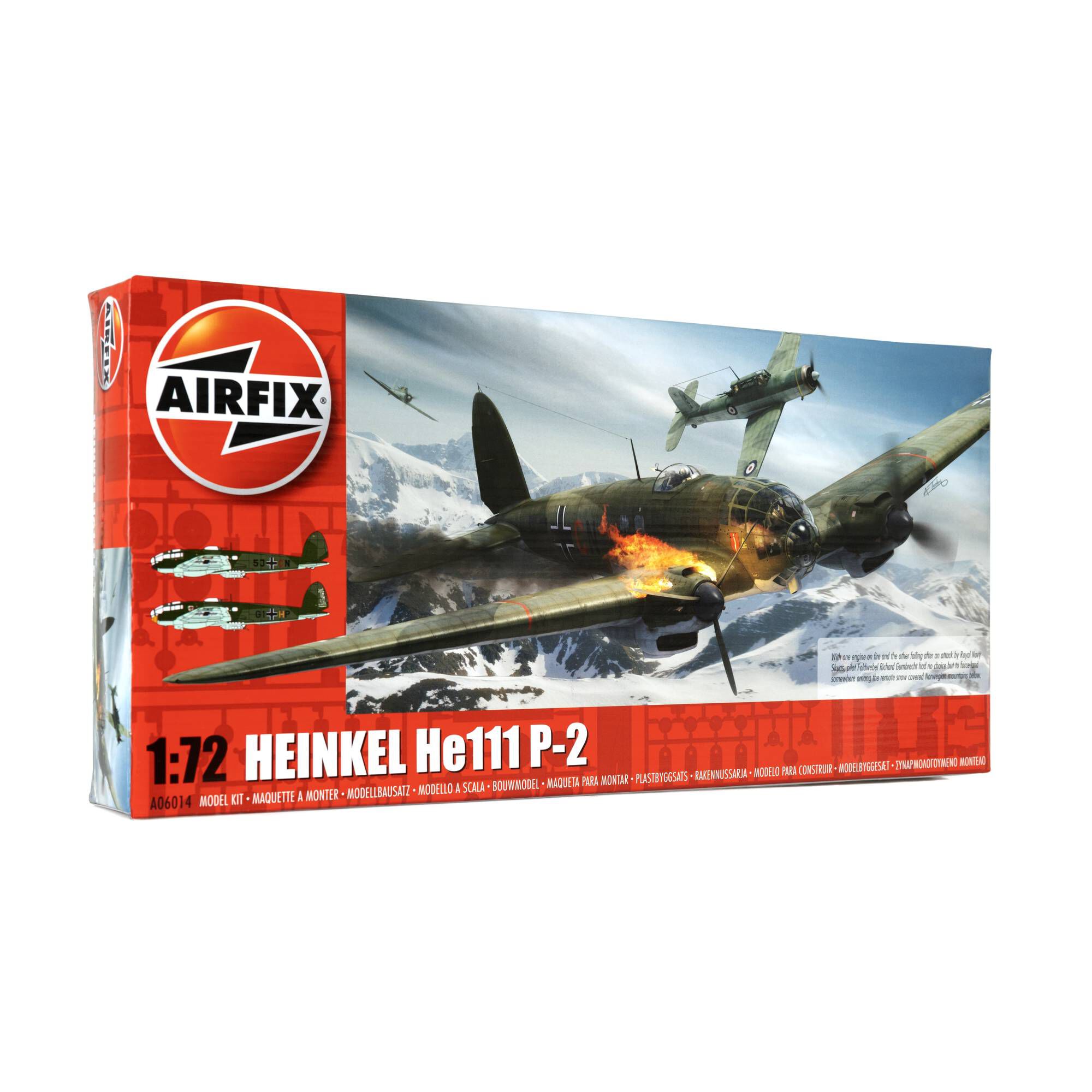Airfix Heinkel He111 P-2 Model Kit 1:72 | Hobbycraft