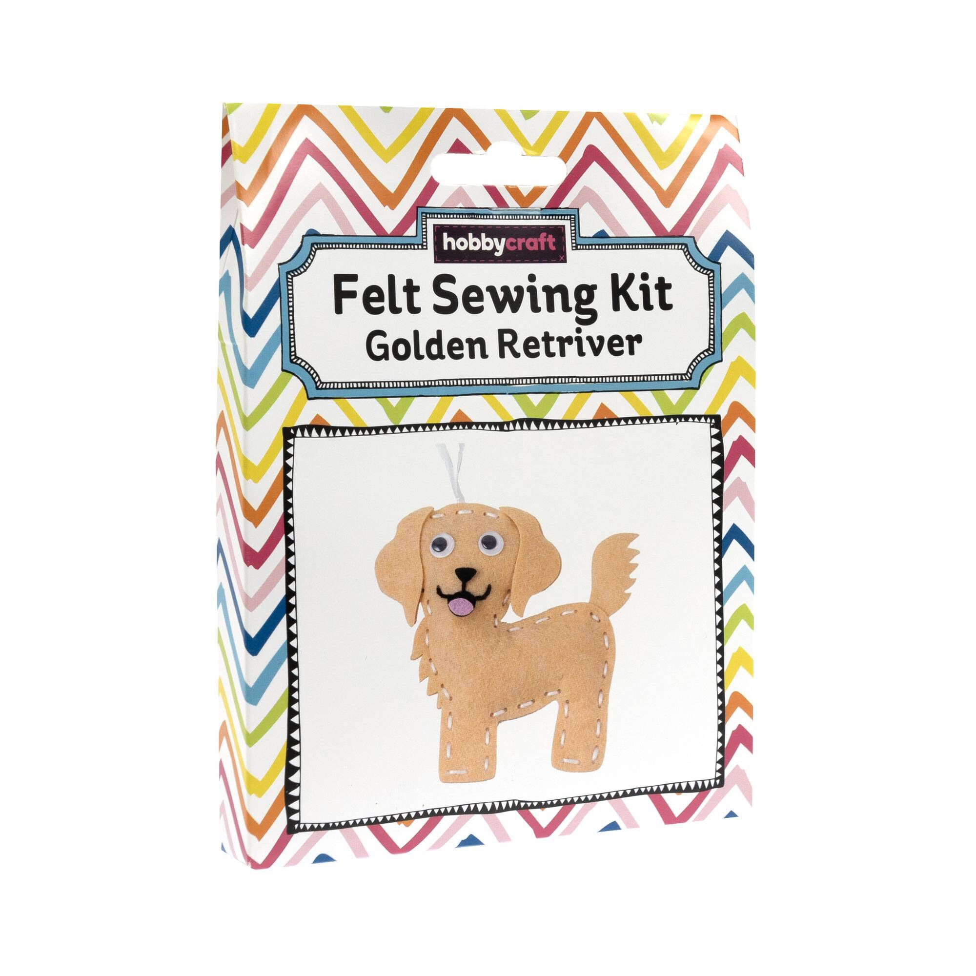 Golden Retriever Felt Sewing Kit | Hobbycraft
