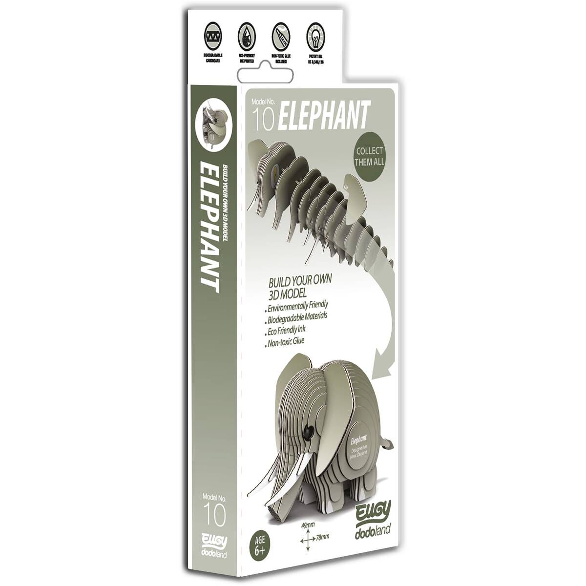 Eugy 3D Elephant Model | Hobbycraft