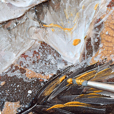 How to Experiment with Mixed Media and Acrylic Mediums | Hobbycraft