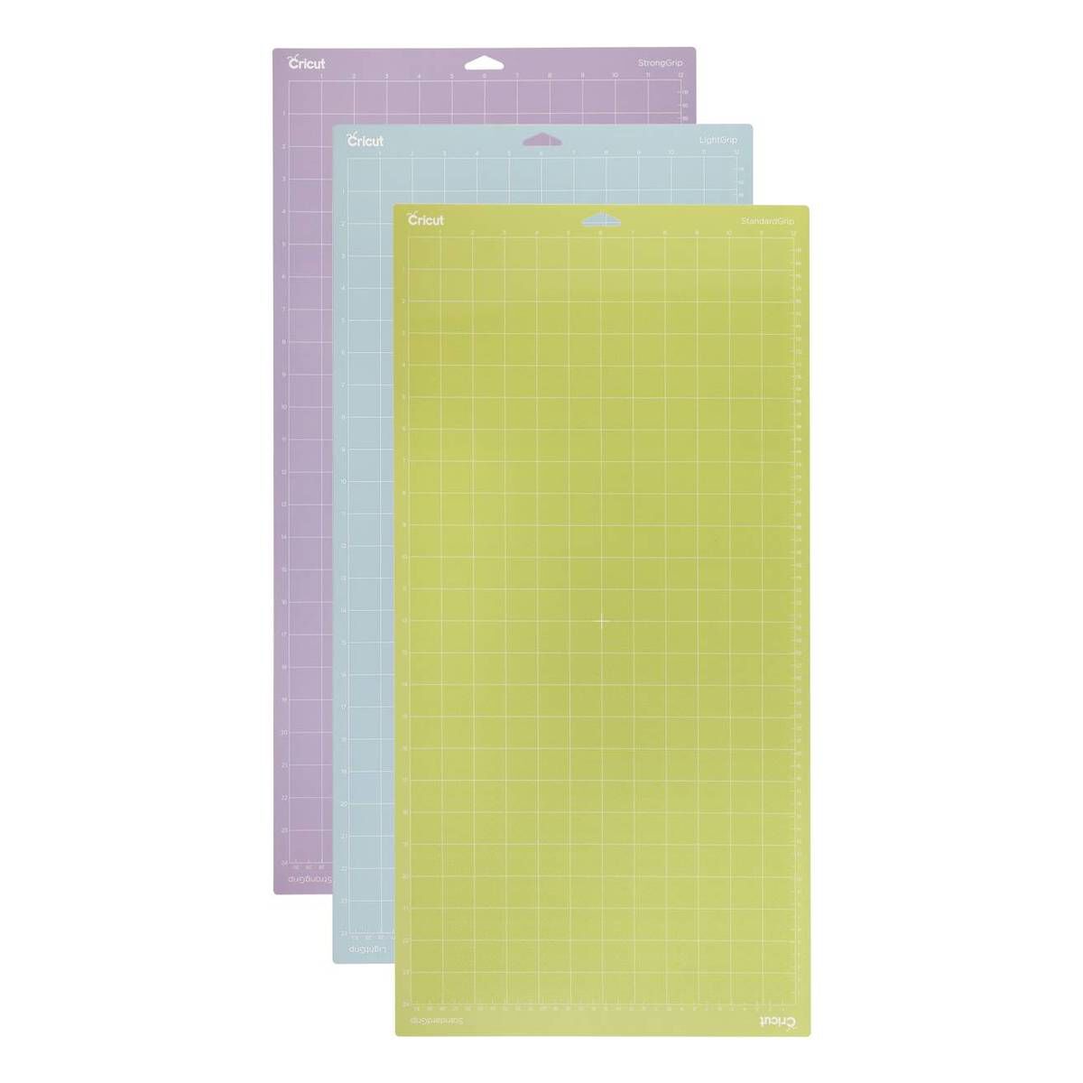 Cricut Variety Cutting Mats 30cm x 60cm 3 Pack | Hobbycraft