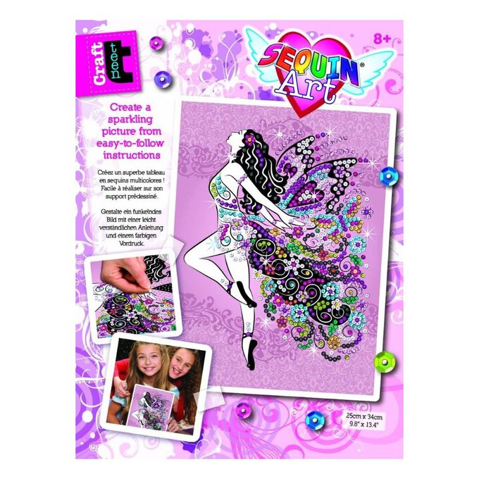 Fairy Sequin Art Kit | Hobbycraft