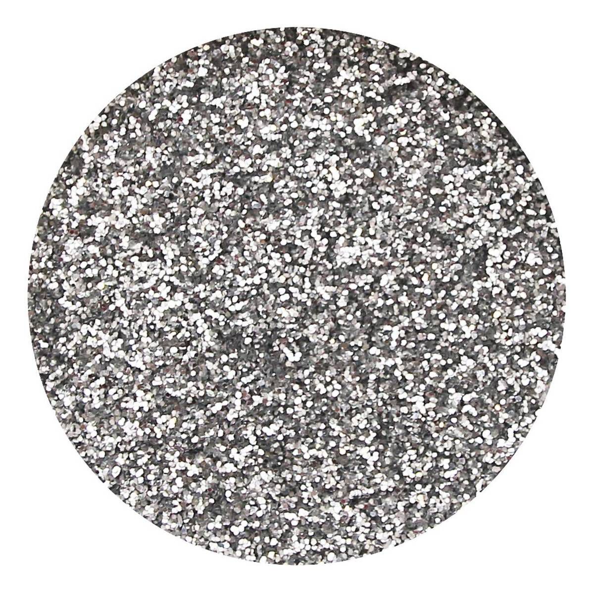 Silver Biodegradable Glitter Shaker 80g | Hobbycraft