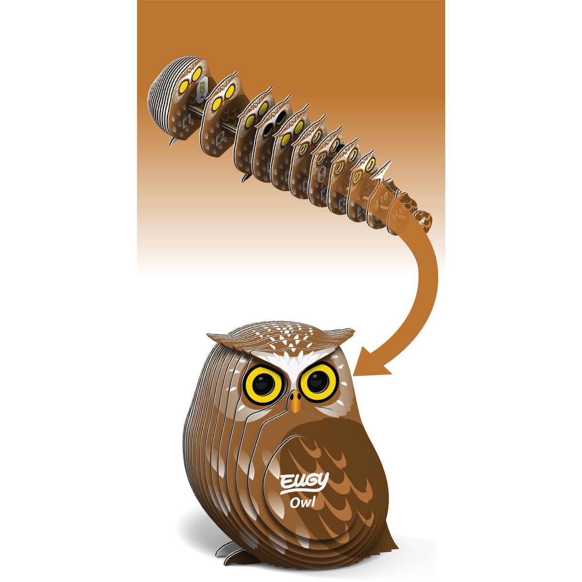 Eugy 3D Owl Model | Hobbycraft