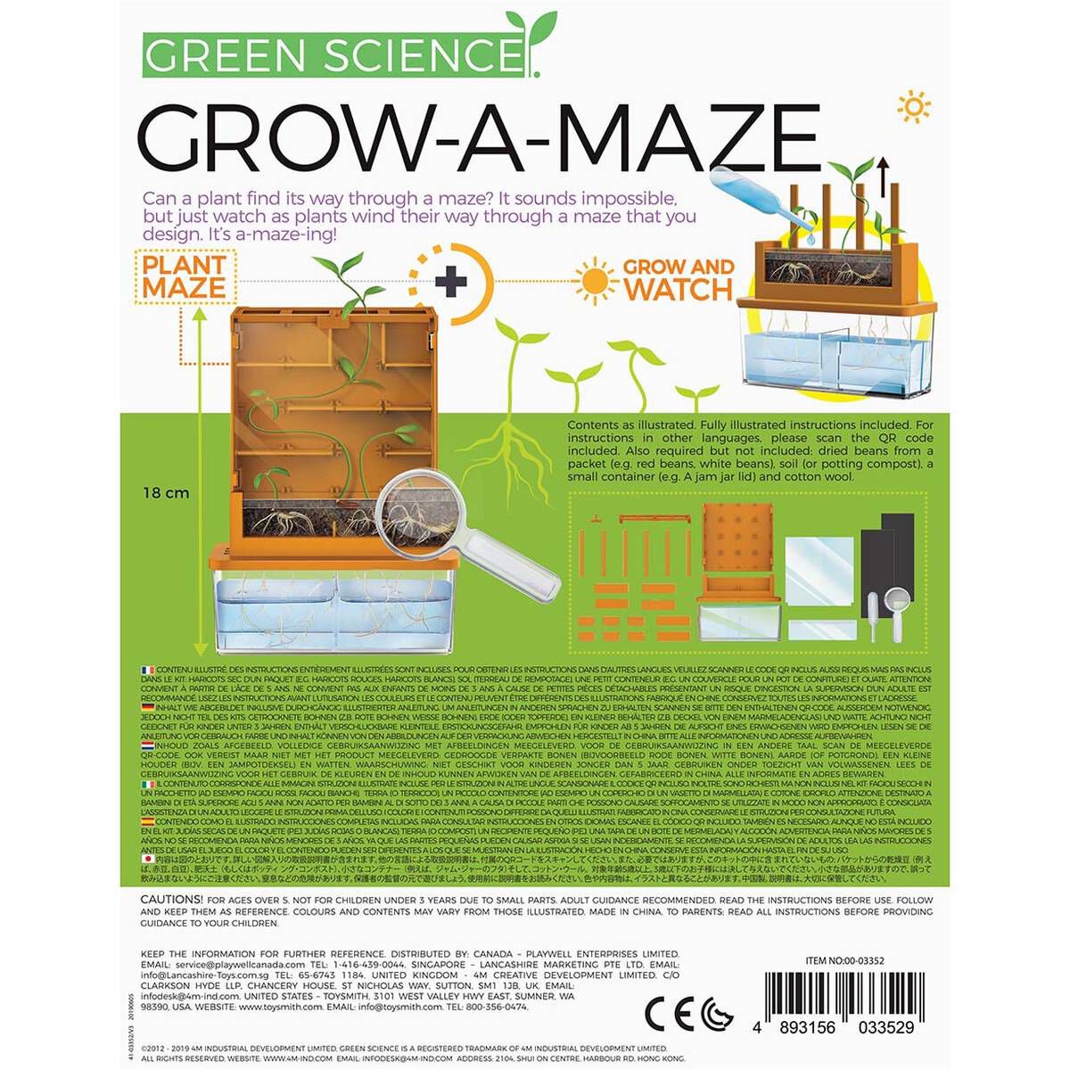 Green Science Grow-a-Maze | Hobbycraft