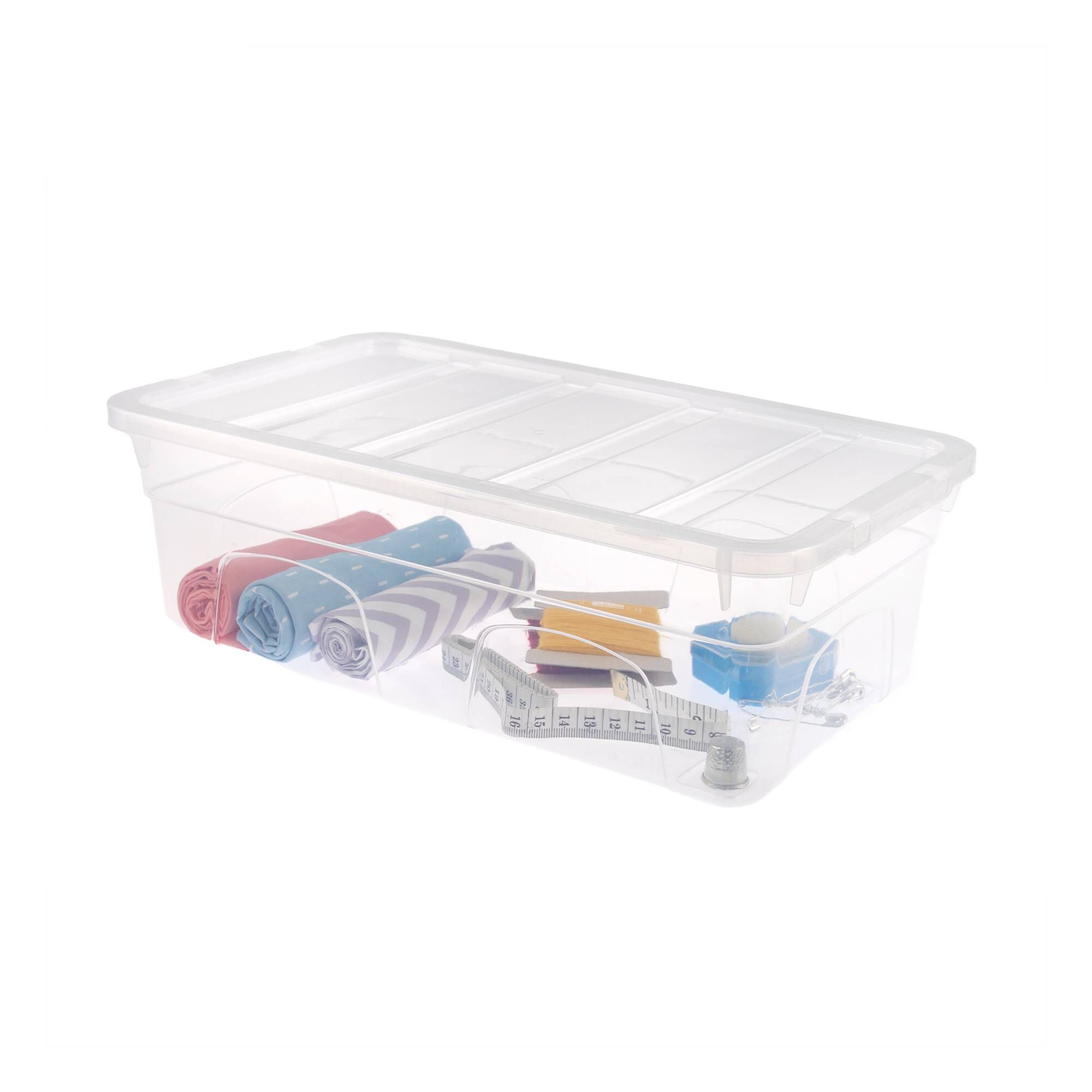 Whitefurze Mini Spacemaster 5 Litre Storage Box 4 Pack Bundle | Hobbycraft
