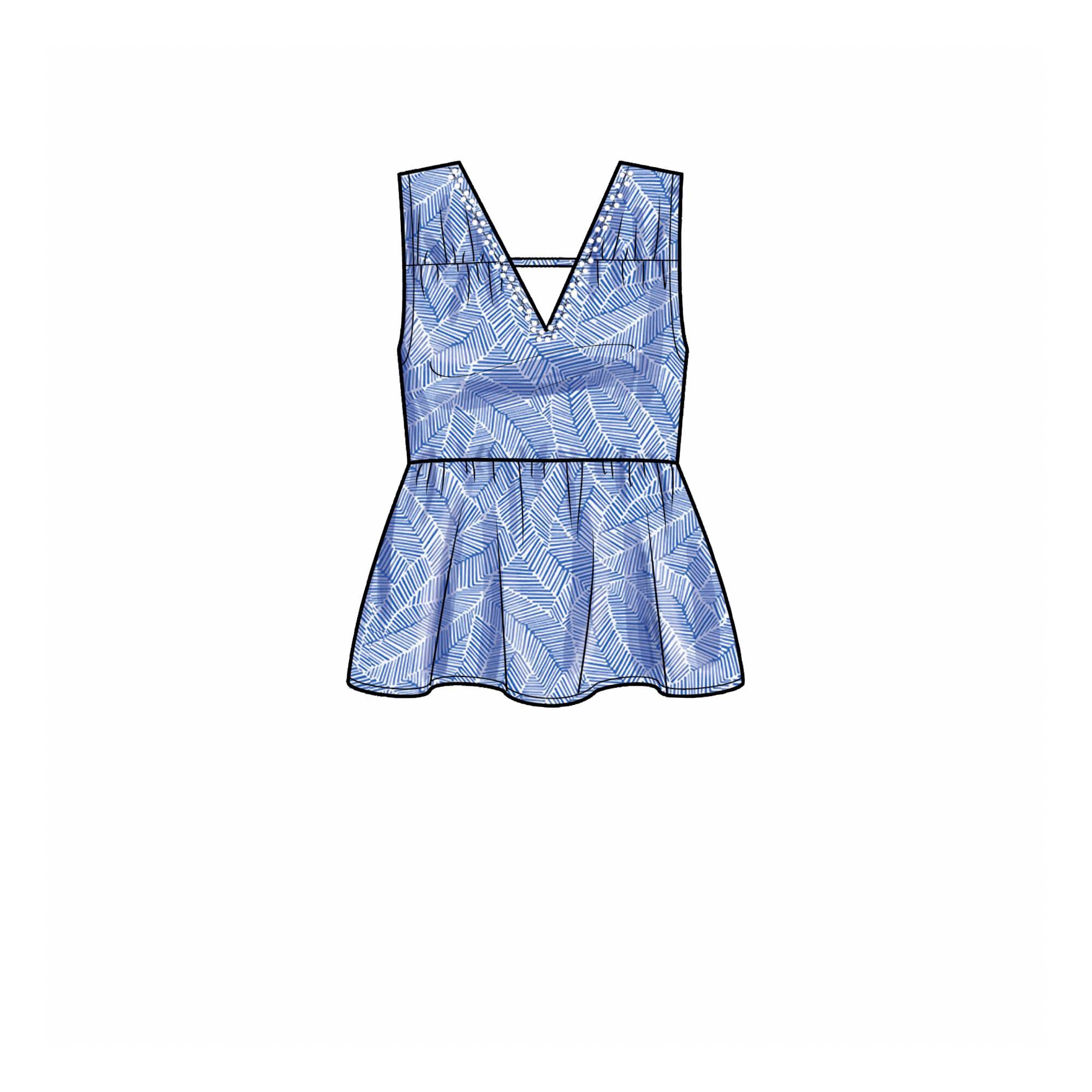 Simplicity Women’s Top Sewing Pattern S9545 (10-22) | Hobbycraft