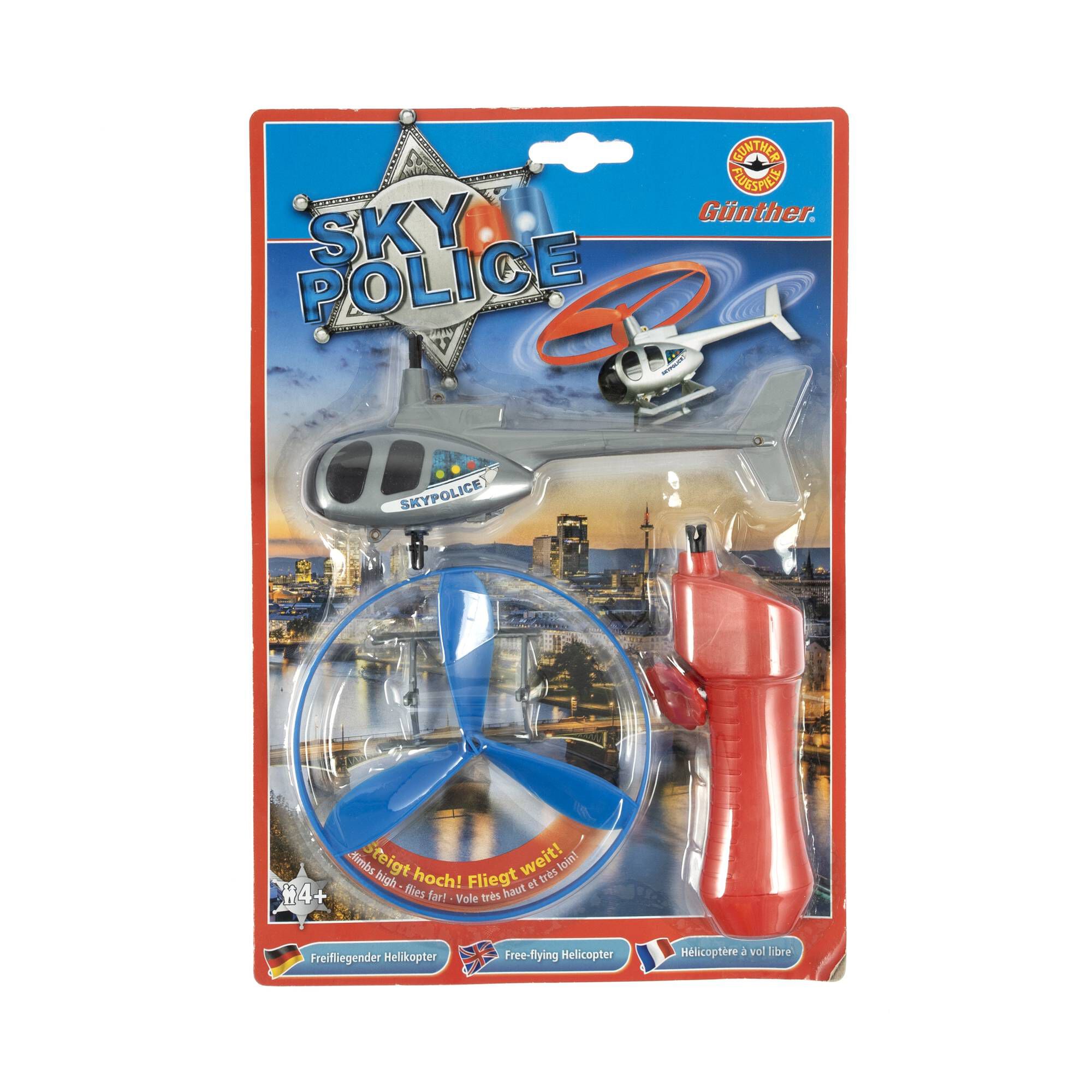 Gunther Sky Police Helicopter Toy | Hobbycraft