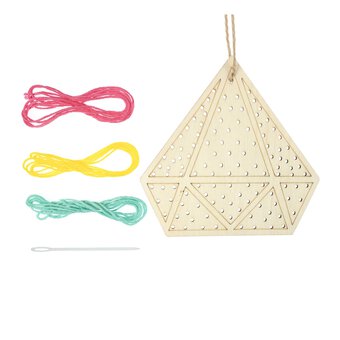 Diamond Wooden Threading Kit | Hobbycraft
