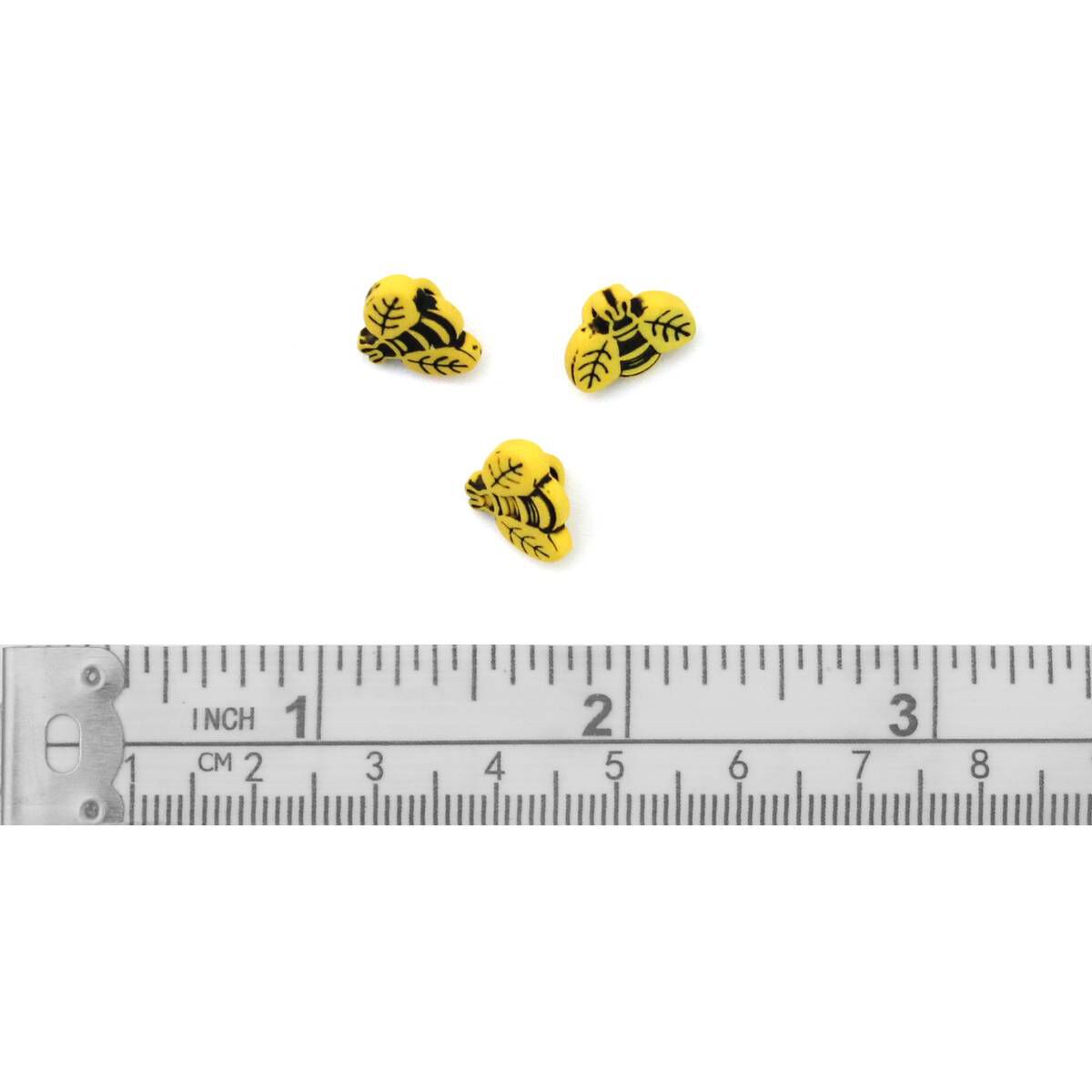 Trimits Bee Craft Buttons 12 Pieces | Hobbycraft