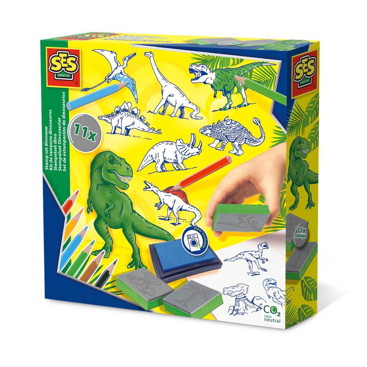 SES Creative Dinosaur Stamp Set | Hobbycraft