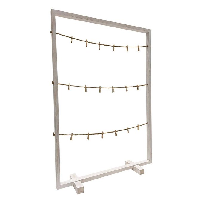 White Table Plan Frame 42cm x 60.5cm | Hobbycraft