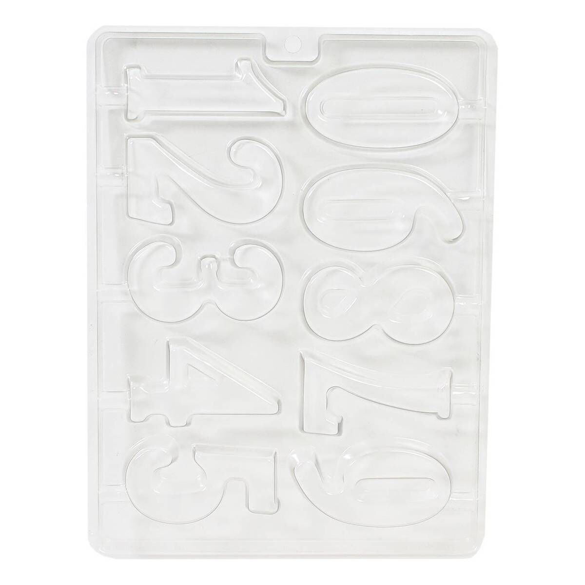 Numbers Chocolate Mould | Hobbycraft