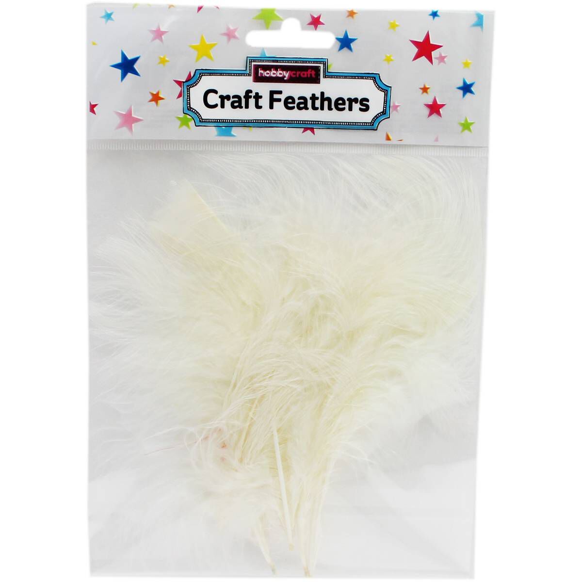 Ivory Marabou Feathers 3g | Hobbycraft