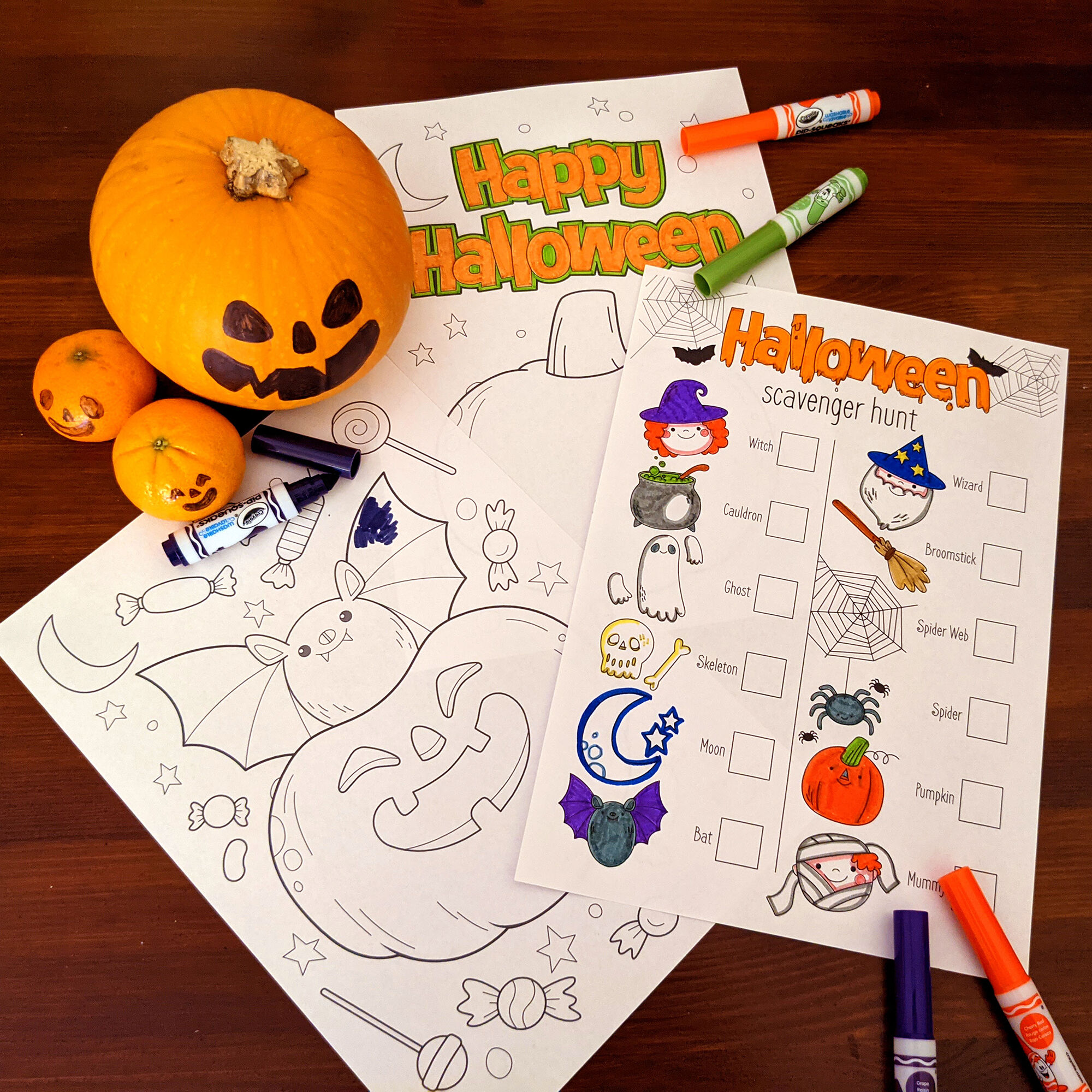 FREE Halloween Colouring Pages | Hobbycraft