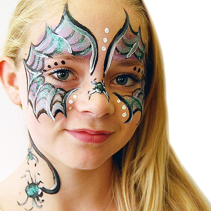 Spider Face Paint