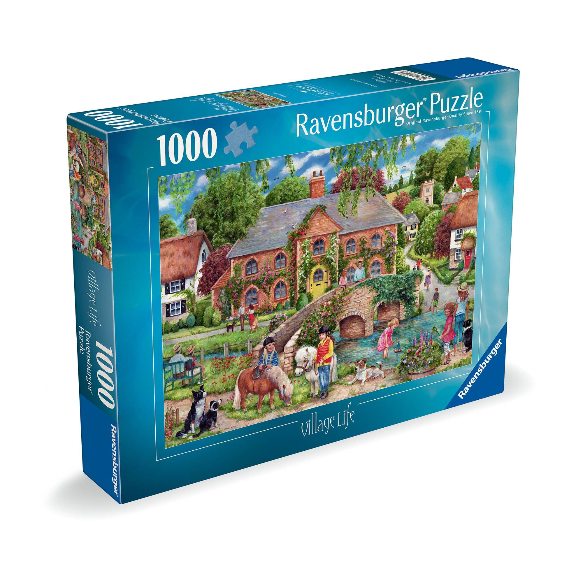Ravensburger Village Life Jigsaw Puzzle 1000 Pieces | Hobbycraft