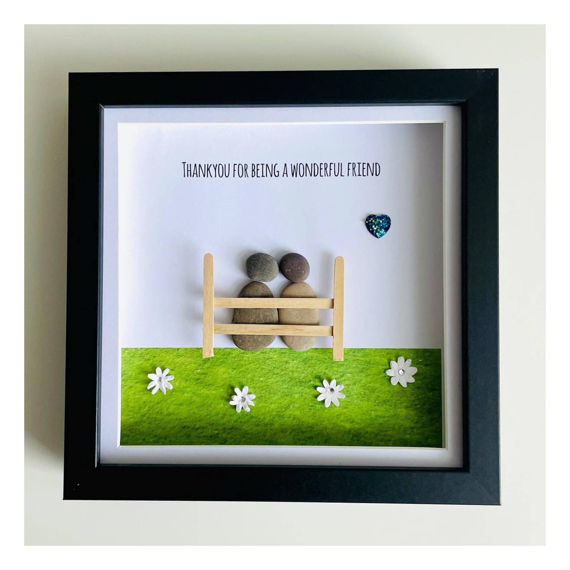Black Deep Box Frame 20cm x 20cm | Hobbycraft
