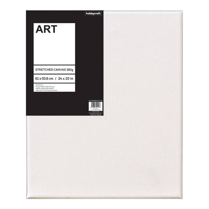 Stretched Canvas 61cm x 50.8cm | Hobbycraft