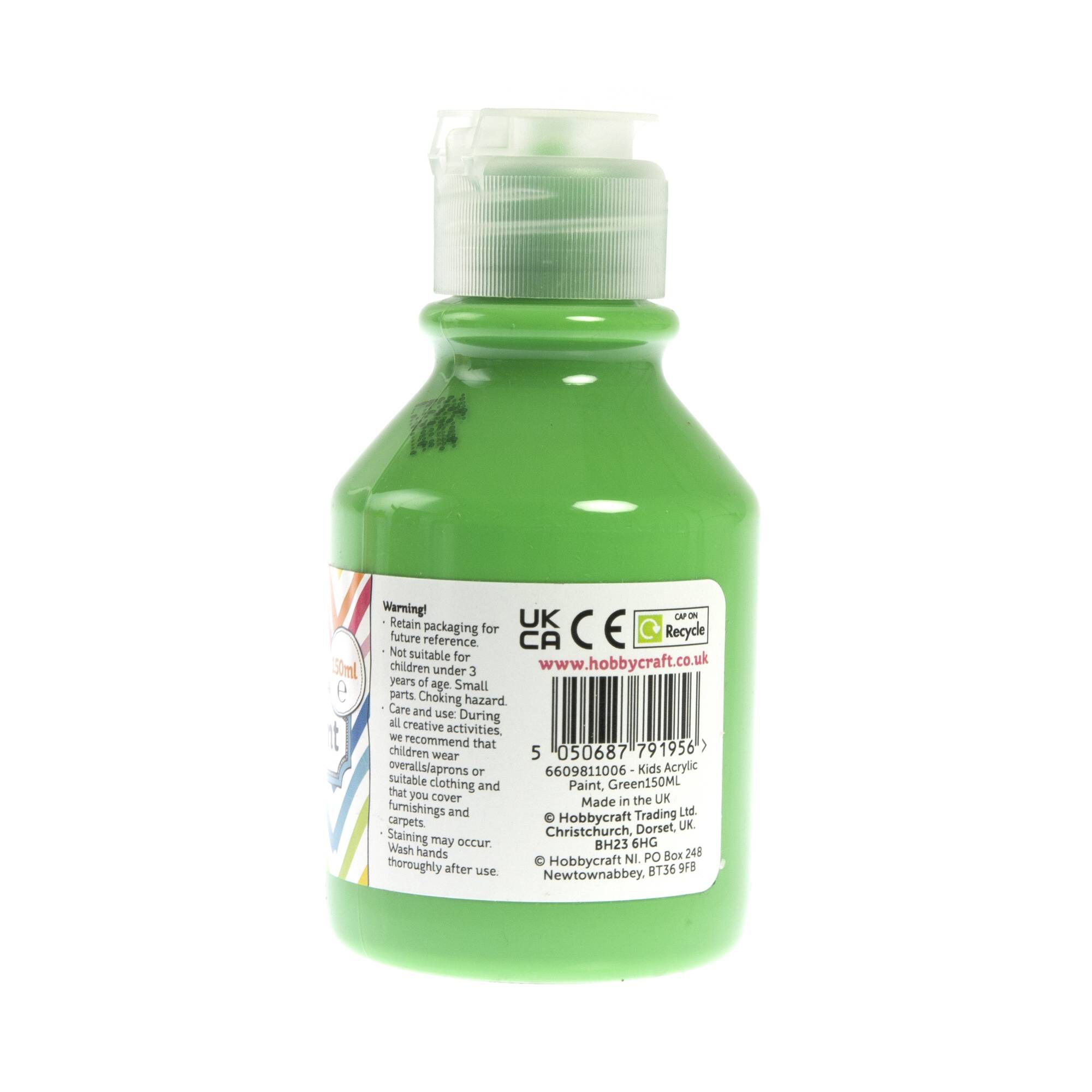 Kids’ Leaf Green Acrylic Paint 150ml | Hobbycraft