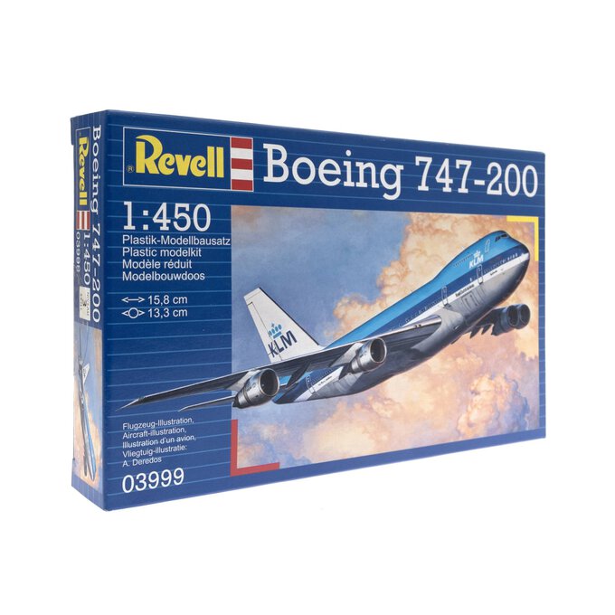 Revell Boeing 747-200 KLM Model Kit 1:450 | Hobbycraft