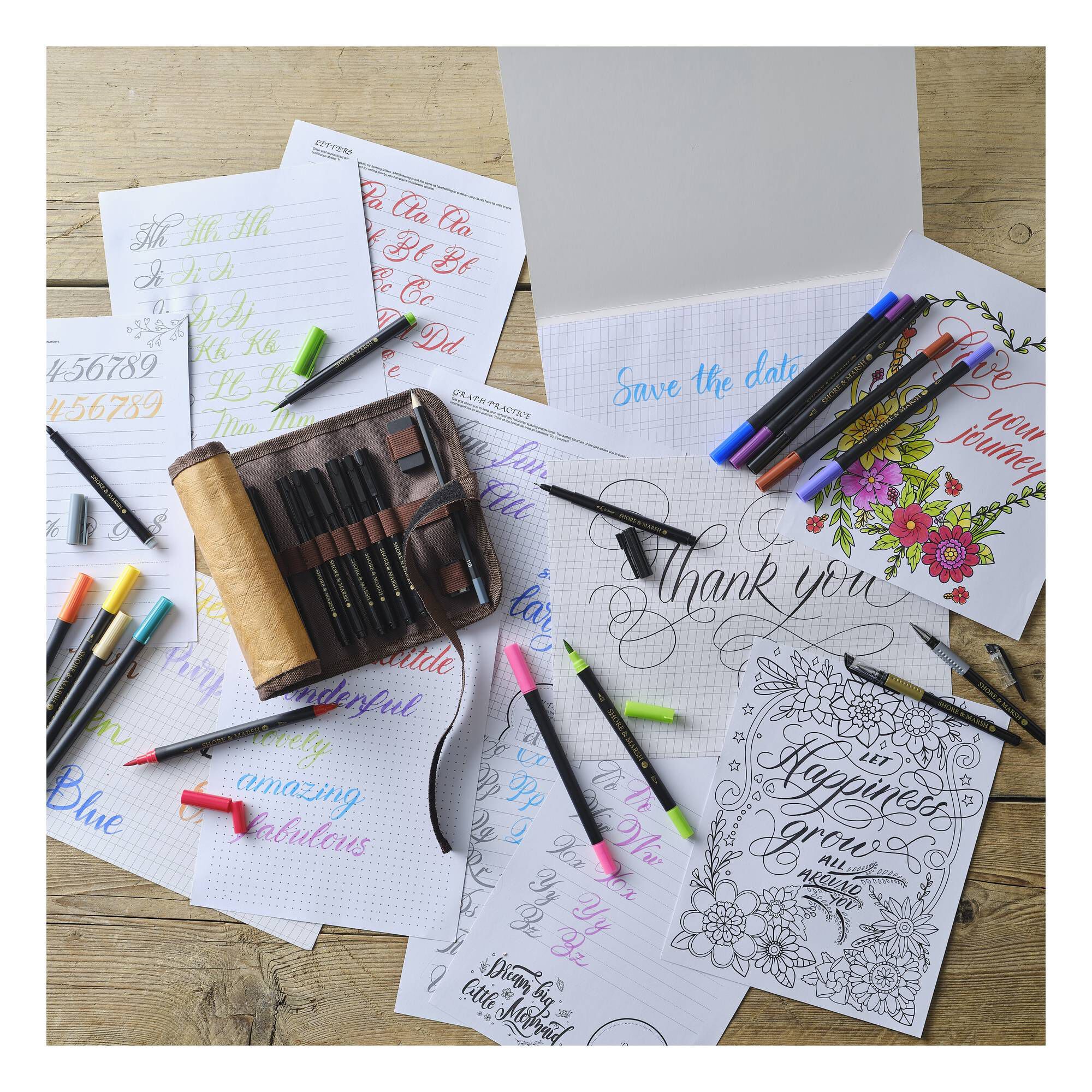 Shore & Marsh Hand Lettering Set | Hobbycraft