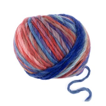 Knitcraft Blue Mix Cosy On Up Yarn 200g | Hobbycraft