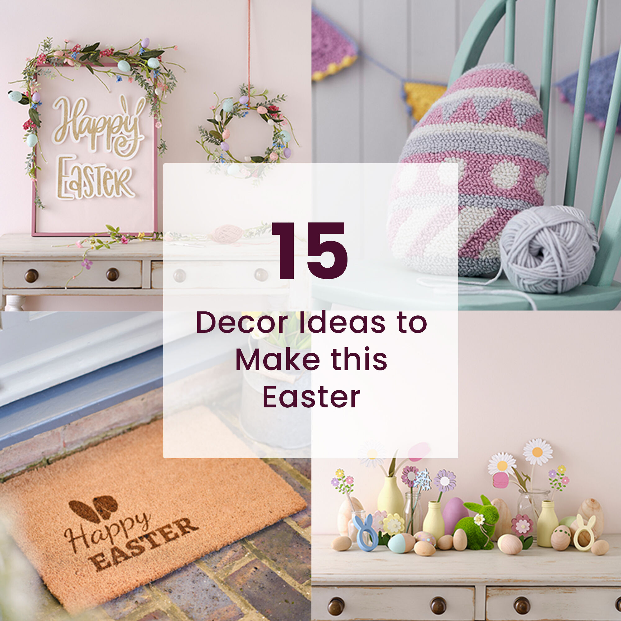 15 DIY Easter Decoration Ideas for Your Home | Hobbycraft