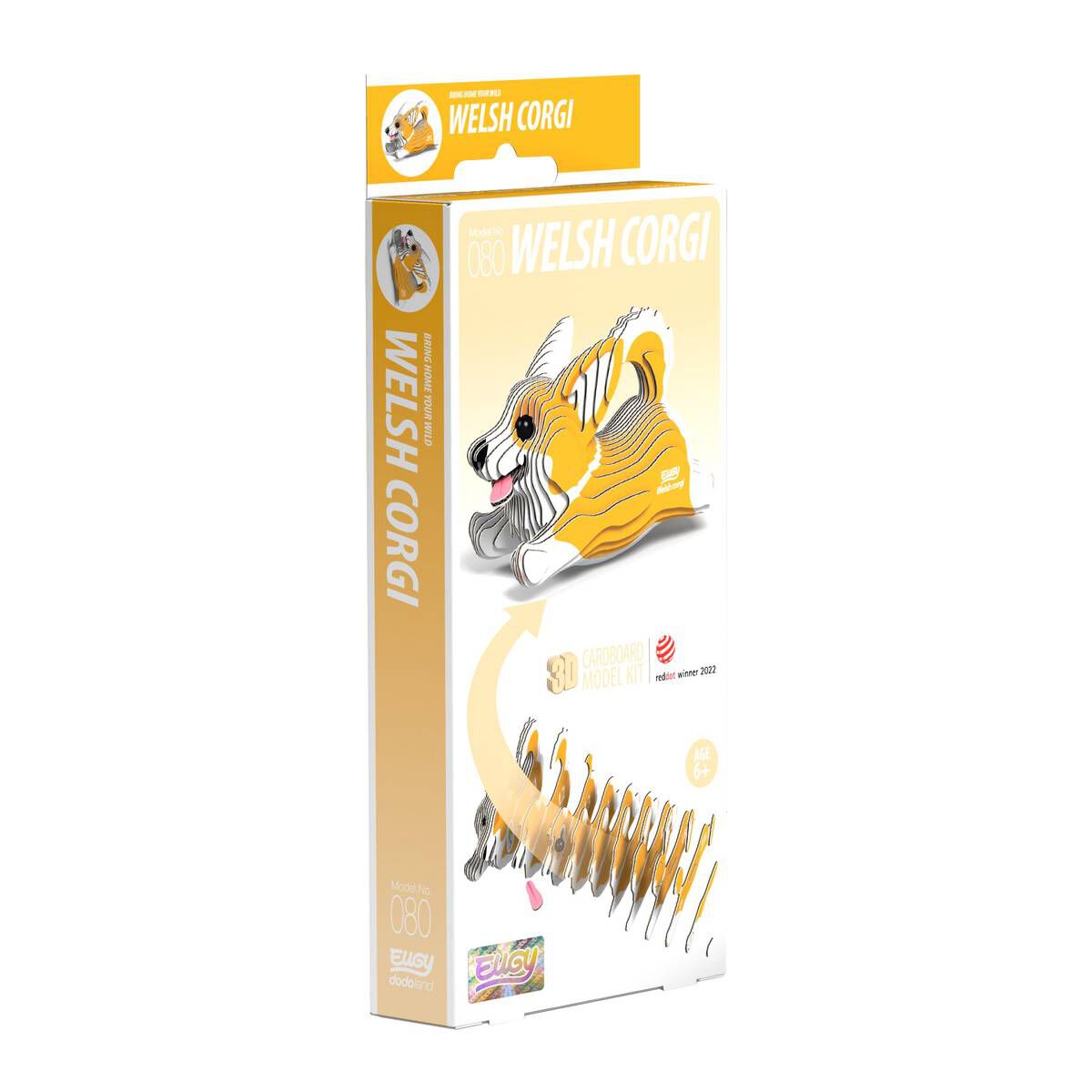 Eugy 3D Welsh Corgi Model | Hobbycraft