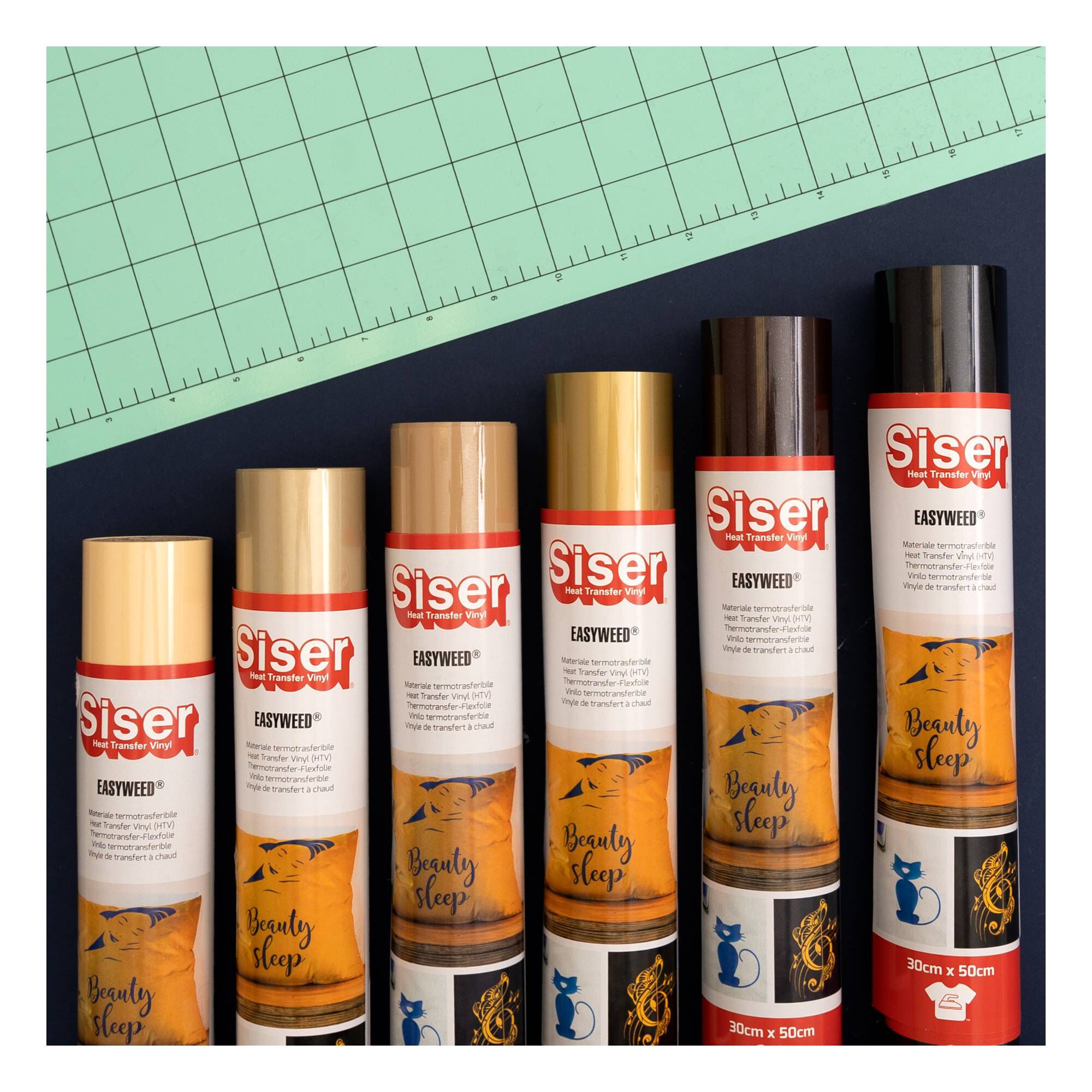 Siser Brown Easyweed Heat Transfer Vinyl 30cm x 50cm | Hobbycraft