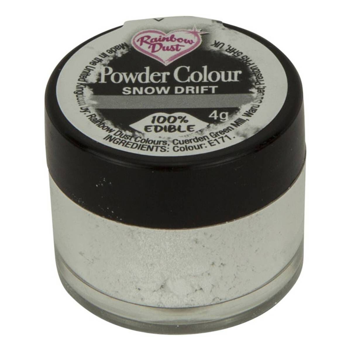 Rainbow Dust Snow Drift Edible Powder Colour 2g | Hobbycraft