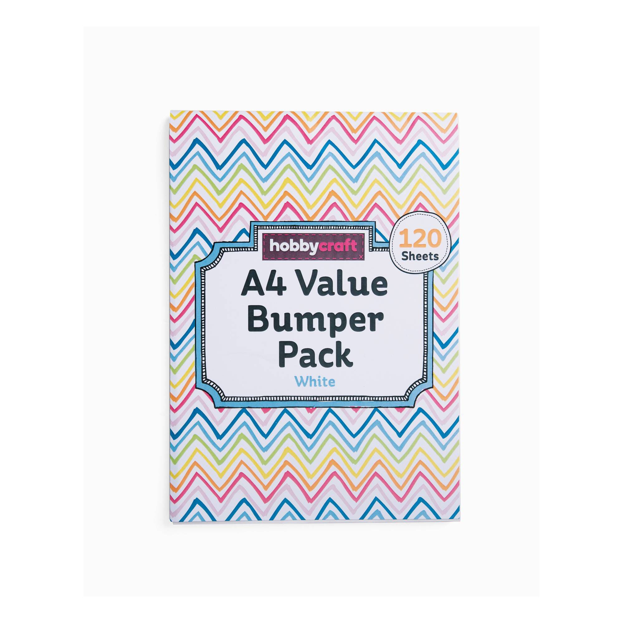 White Paper Bumper Pad A4 120 Sheets | Hobbycraft