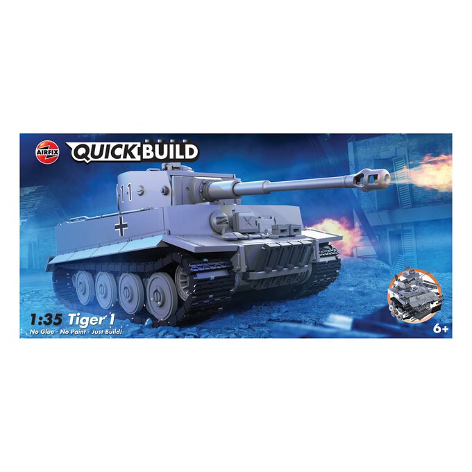 Airfix Quickbuild Tiger I Model Kit | Hobbycraft